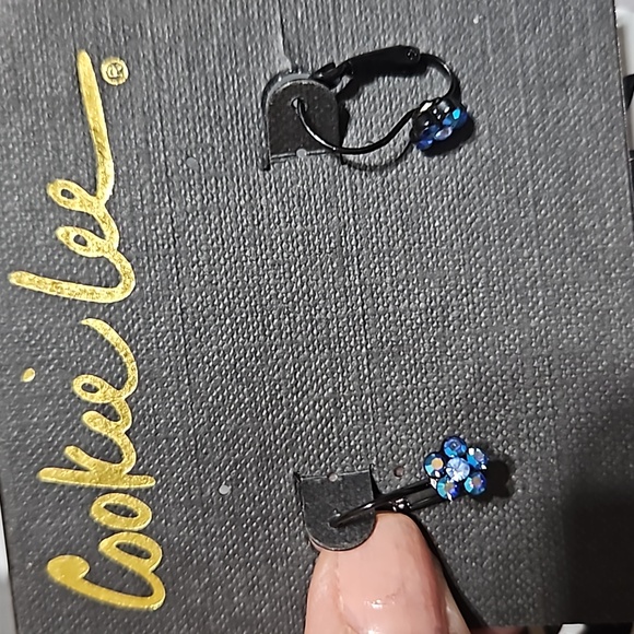 Cookie Lee | Jewelry | Vintage Cookie Lee Blue Genuine Austrian Crystal ...